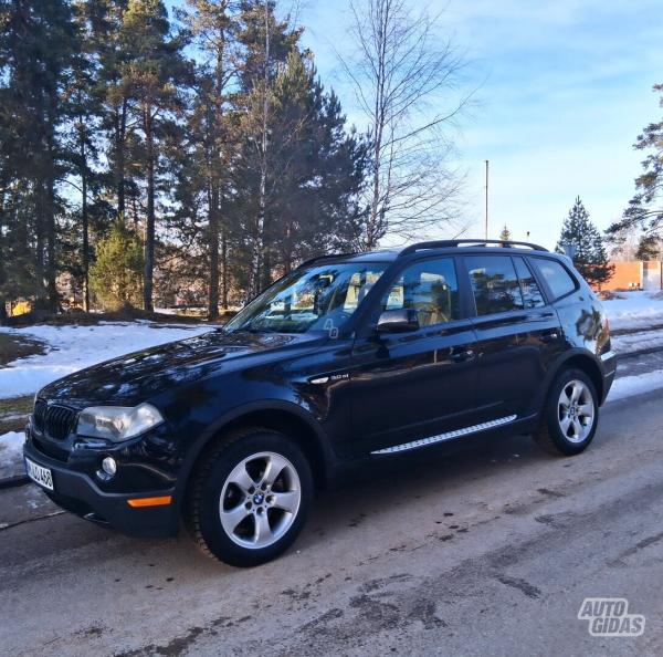 Black BMW X3 2008 in Vilnius, with an engine capacity of 3.00 L and mileage of 350 thousand km for 3200 €, photo 1 on AUTOMOTO.COM.LV