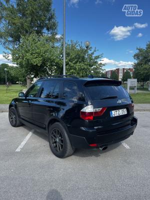 Black BMW X3 2008 in Vilnius, with an engine capacity of 2.00 L and mileage of 321 thousand km for 3900 €, photo 6 on AUTOMOTO.COM.LV