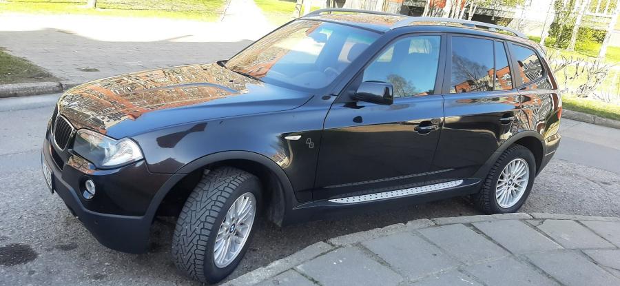 Melns BMW X3 2008 Klaipėda, ar dzinēja tilpumu 2.00 L un nobraukumu 328 tūkst. km par 6000 €, foto 3 vietnē AUTOMOTO.COM.LV