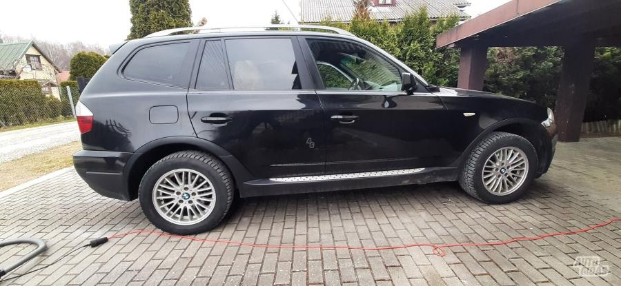 Melns BMW X3 2008 Klaipėda, ar dzinēja tilpumu 2.00 L un nobraukumu 328 tūkst. km par 6000 €, foto 7 vietnē AUTOMOTO.COM.LV