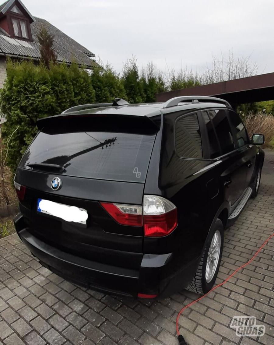 Melns BMW X3 2008 Klaipėda, ar dzinēja tilpumu 2.00 L un nobraukumu 328 tūkst. km par 6000 €, foto 8 vietnē AUTOMOTO.COM.LV