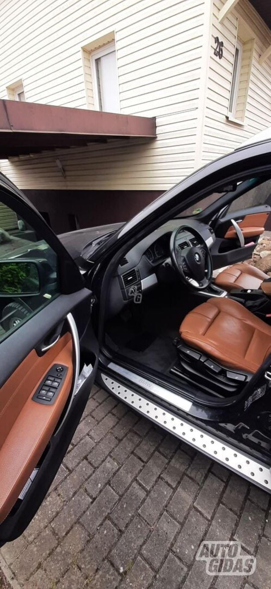 Melns BMW X3 2008 Klaipėda, ar dzinēja tilpumu 2.00 L un nobraukumu 328 tūkst. km par 6000 €, foto 14 vietnē AUTOMOTO.COM.LV