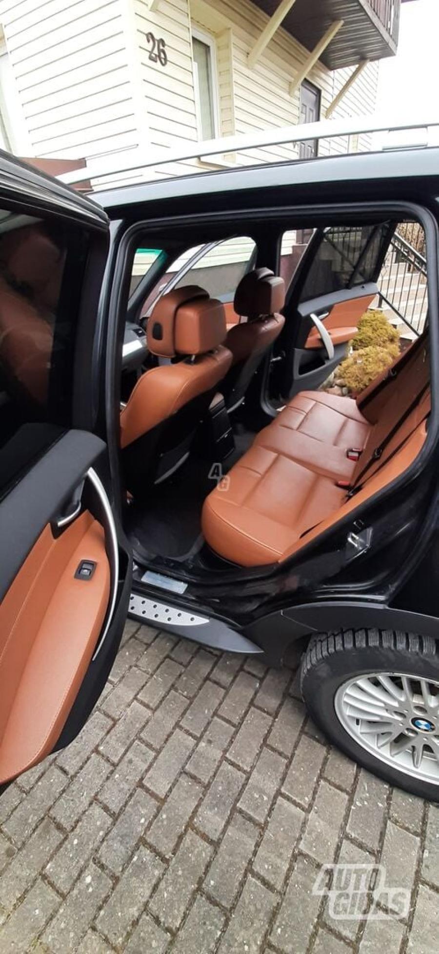 Melns BMW X3 2008 Klaipėda, ar dzinēja tilpumu 2.00 L un nobraukumu 328 tūkst. km par 6000 €, foto 16 vietnē AUTOMOTO.COM.LV