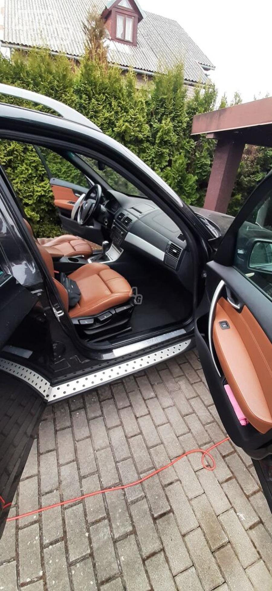Melns BMW X3 2008 Klaipėda, ar dzinēja tilpumu 2.00 L un nobraukumu 328 tūkst. km par 6000 €, foto 21 vietnē AUTOMOTO.COM.LV