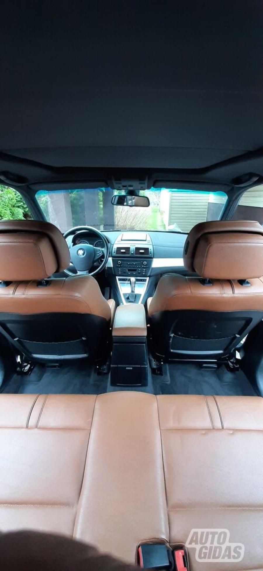 Melns BMW X3 2008 Klaipėda, ar dzinēja tilpumu 2.00 L un nobraukumu 328 tūkst. km par 6000 €, foto 23 vietnē AUTOMOTO.COM.LV