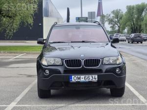 Black BMW X3 2008 in Riga, with an engine capacity of 2.00 L and mileage of 0 thousand km for 3550 €, photo 3 on AUTOMOTO.COM.LV