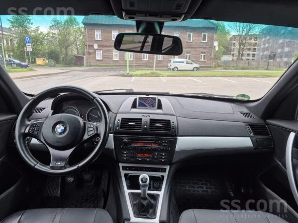 Black BMW X3 2008 in Riga, with an engine capacity of 2.00 L and mileage of 0 thousand km for 3550 €, photo 8 on AUTOMOTO.COM.LV