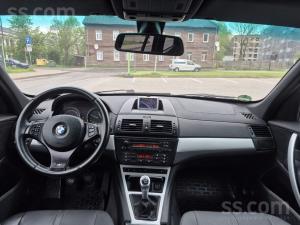 Black BMW X3 2008 in Riga, with an engine capacity of 2.00 L and mileage of 0 thousand km for 3550 €, photo 9 on AUTOMOTO.COM.LV