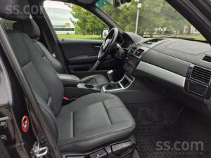 Black BMW X3 2008 in Riga, with an engine capacity of 2.00 L and mileage of 0 thousand km for 3550 €, photo 14 on AUTOMOTO.COM.LV