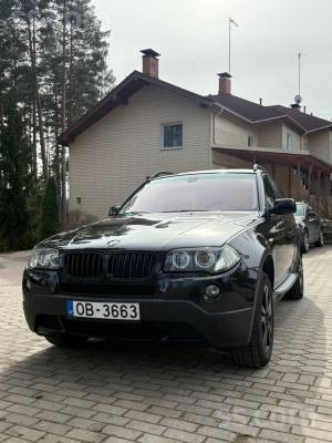 Black BMW X3 2008 in Riga, with an engine capacity of 2.00 L and mileage of 248 thousand km for 6400 €, photo 6 on AUTOMOTO.COM.LV