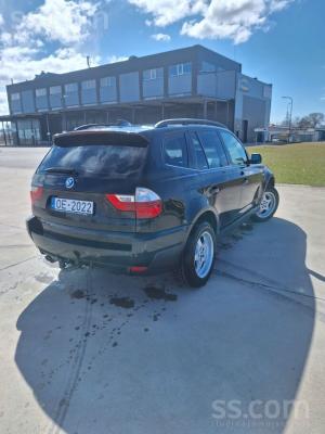 Melns BMW X3 2008 Liepāja, ar dzinēja tilpumu 3.00 L un nobraukumu 249 tūkst. km par 4550 €, foto 3 vietnē AUTOMOTO.COM.LV