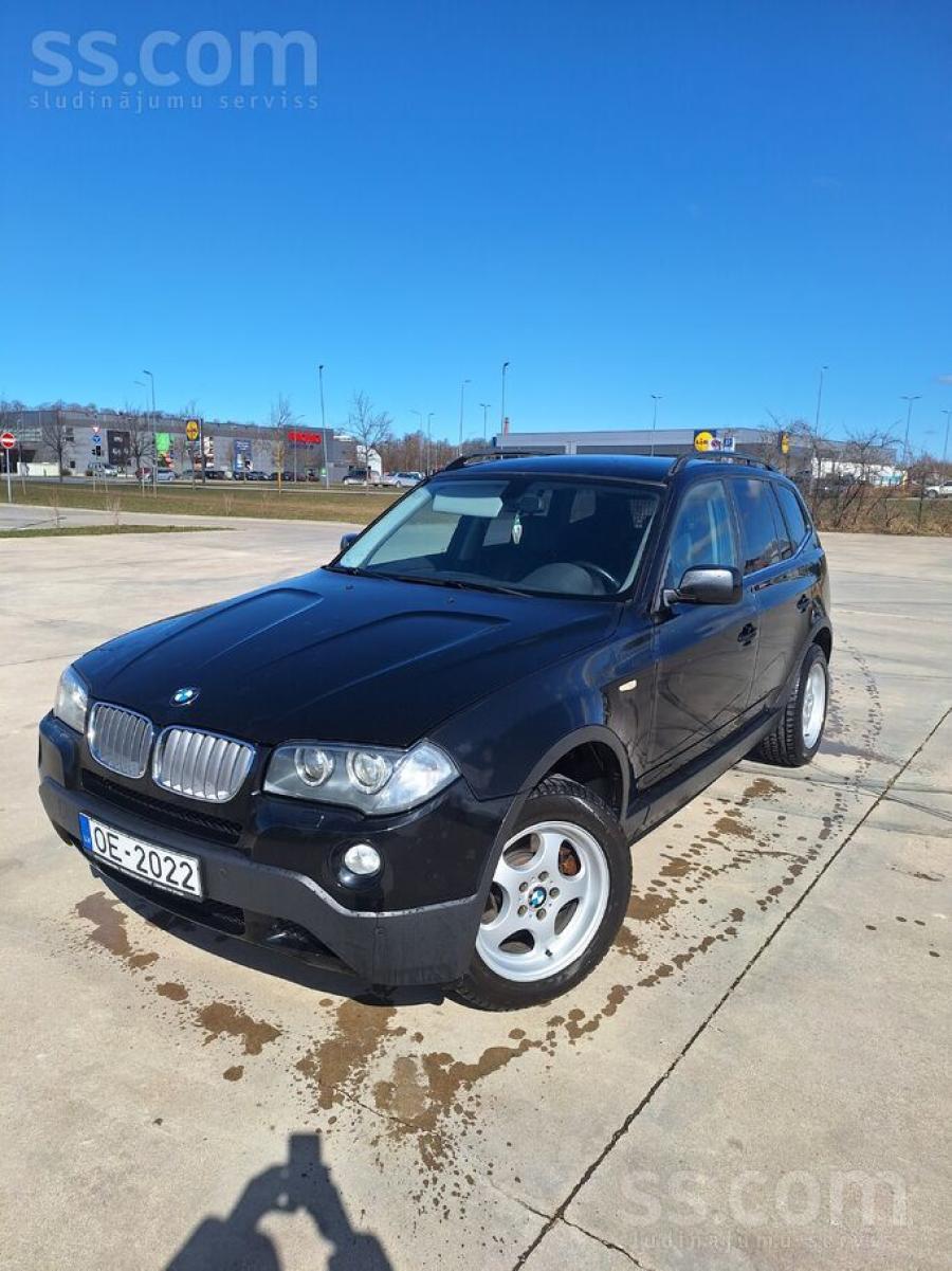 Melns BMW X3 2008 Liepāja, ar dzinēja tilpumu 3.00 L un nobraukumu 249 tūkst. km par 4550 €, foto 4 vietnē AUTOMOTO.COM.LV