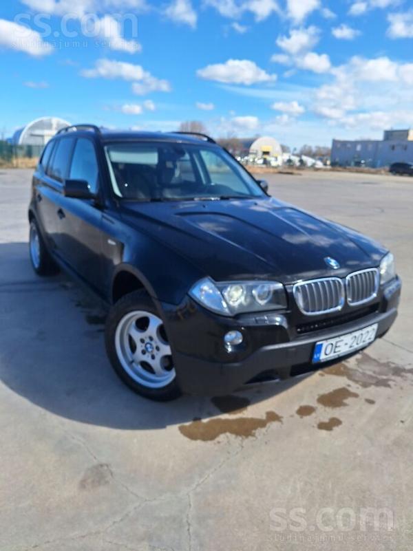 Melns BMW X3 2008 Liepāja, ar dzinēja tilpumu 3.00 L un nobraukumu 249 tūkst. km par 4550 €, foto 4 vietnē AUTOMOTO.COM.LV