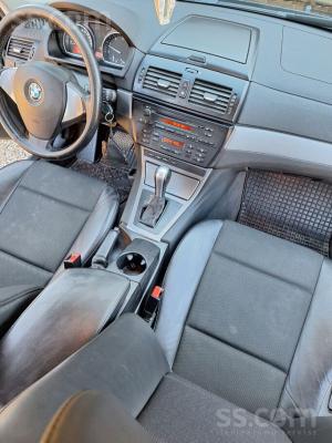 Melns BMW X3 2008 Liepāja, ar dzinēja tilpumu 3.00 L un nobraukumu 249 tūkst. km par 4550 €, foto 10 vietnē AUTOMOTO.COM.LV