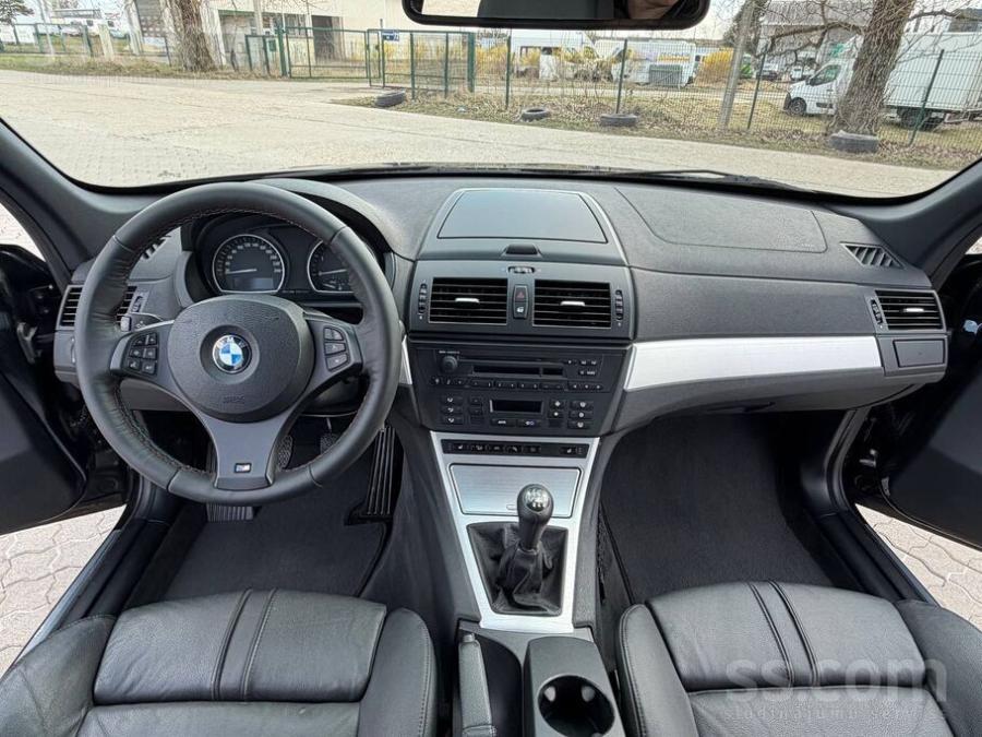 Black BMW X3 2008 in Riga, with an engine capacity of 2.00 L and mileage of 0 thousand km for 5850 €, photo 17 on AUTOMOTO.COM.LV