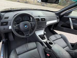 Black BMW X3 2008 in Riga, with an engine capacity of 2.00 L and mileage of 0 thousand km for 5850 €, photo 18 on AUTOMOTO.COM.LV