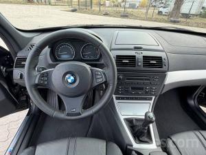 Black BMW X3 2008 in Riga, with an engine capacity of 2.00 L and mileage of 0 thousand km for 5850 €, photo 19 on AUTOMOTO.COM.LV