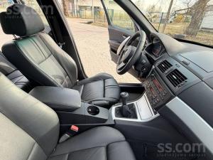 Black BMW X3 2008 in Riga, with an engine capacity of 2.00 L and mileage of 0 thousand km for 5850 €, photo 26 on AUTOMOTO.COM.LV