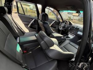 Black BMW X3 2008 in Riga, with an engine capacity of 2.00 L and mileage of 0 thousand km for 5850 €, photo 27 on AUTOMOTO.COM.LV