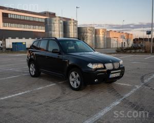 Черный БМВ Х3 2008 в Рига, объемом двигателя 3.00 л и пробегом 0 тыс. км за 4850 €, фото 3 на AUTOMOTO.COM.LV