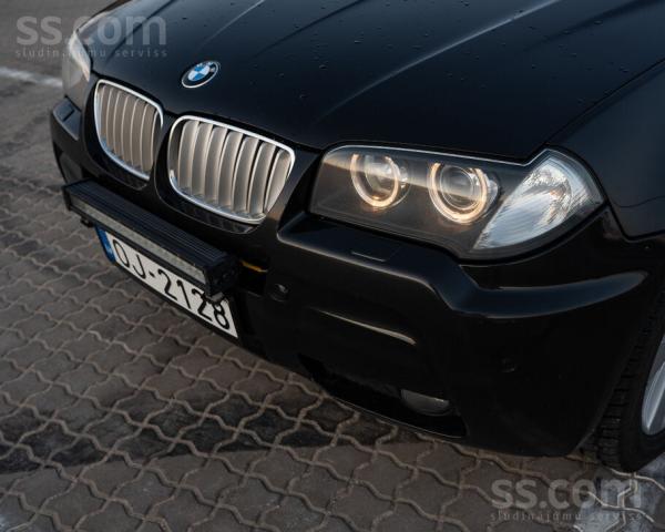 Black BMW X3 2008 in Riga, with an engine capacity of 3.00 L and mileage of 0 thousand km for 4590 €, photo 6 on AUTOMOTO.COM.LV