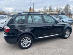 Black BMW X3 2008 in Riga, with an engine capacity of 2.00 L and mileage of 0 thousand km for 5450 €, photo 9 on AUTOMOTO.COM.LV