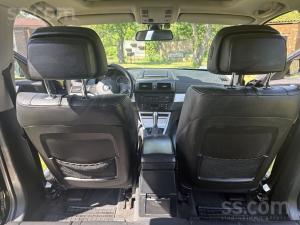 Black BMW X3 2008 in Riga, with an engine capacity of 2.00 L and mileage of 224 thousand km for 5700 €, photo 8 on AUTOMOTO.COM.LV