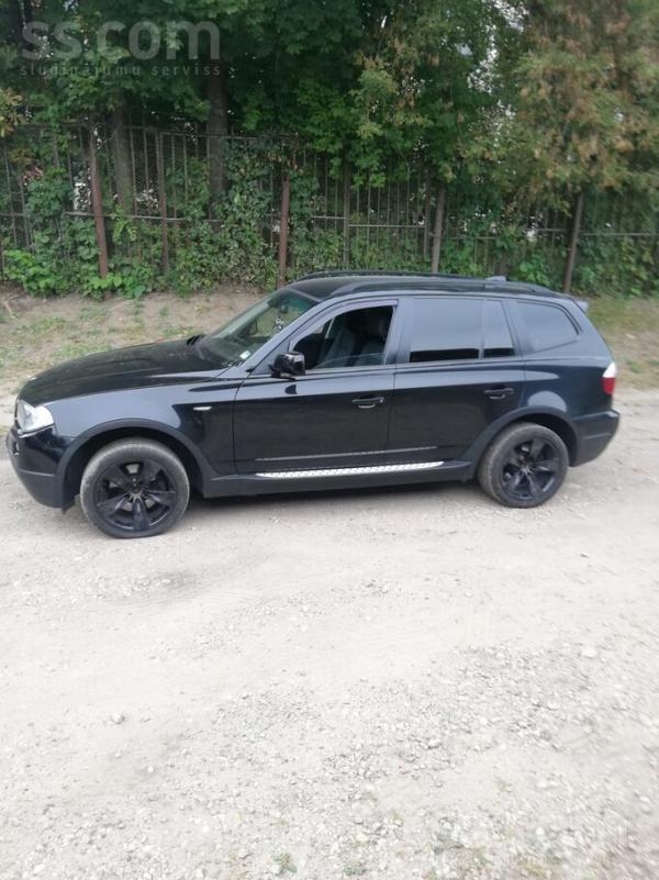 Melns BMW X3 2008 Rīga, ar dzinēja tilpumu 2.00 L un nobraukumu 283 tūkst. km par 5300 €, foto 2 vietnē AUTOMOTO.COM.LV
