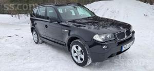 Melns BMW X3 2008 Rīga, ar dzinēja tilpumu 2.00 L un nobraukumu 280 tūkst. km par 4800 €, foto  vietnē AUTOMOTO.COM.LV