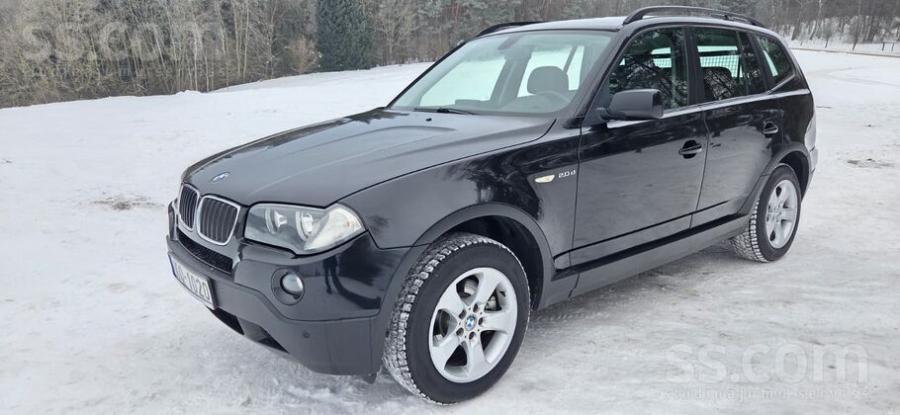 Melns BMW X3 2008 Rīga, ar dzinēja tilpumu 2.00 L un nobraukumu 280 tūkst. km par 4800 €, foto 3 vietnē AUTOMOTO.COM.LV