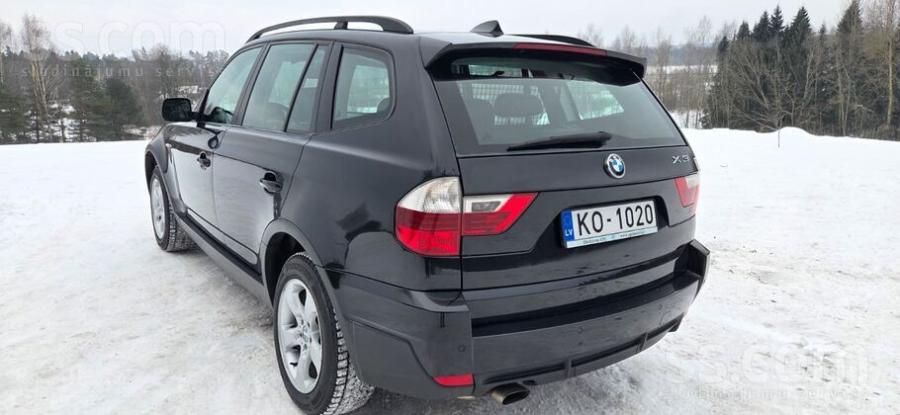 Melns BMW X3 2008 Rīga, ar dzinēja tilpumu 2.00 L un nobraukumu 280 tūkst. km par 4800 €, foto 4 vietnē AUTOMOTO.COM.LV