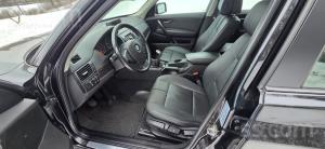 Melns BMW X3 2008 Rīga, ar dzinēja tilpumu 2.00 L un nobraukumu 280 tūkst. km par 4800 €, foto 6 vietnē AUTOMOTO.COM.LV