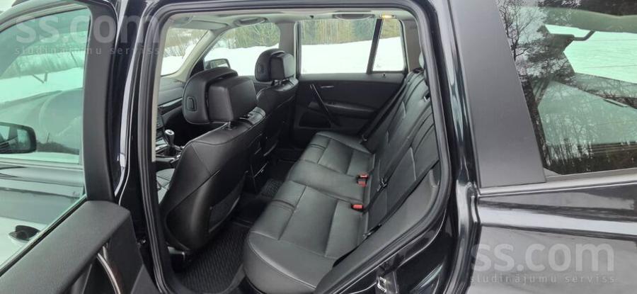 Melns BMW X3 2008 Rīga, ar dzinēja tilpumu 2.00 L un nobraukumu 280 tūkst. km par 4800 €, foto 8 vietnē AUTOMOTO.COM.LV