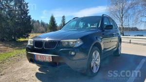 Melns BMW X3 2008 Alūksne, ar dzinēja tilpumu 2.00 L un nobraukumu 0 tūkst. km par 3900 €, foto  vietnē AUTOMOTO.COM.LV