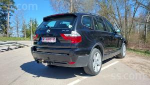 Черный БМВ Х3 2008 в Алуксне, объемом двигателя 2.00 л и пробегом 0 тыс. км за 3900 €, фото 6 на AUTOMOTO.COM.LV