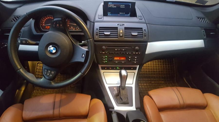 Black BMW X3 2008 in Riga, with an engine capacity of 3.00 L and mileage of 239 thousand km for 7500 €, photo 6 on AUTOMOTO.COM.LV
