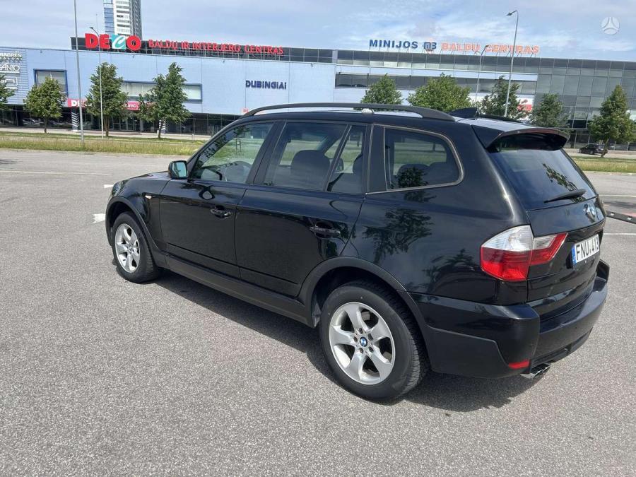 Melns BMW X3 2008 Klaipėda, ar dzinēja tilpumu 3.00 L un nobraukumu 293 tūkst. km par 4500 €, foto 1 vietnē AUTOMOTO.COM.LV