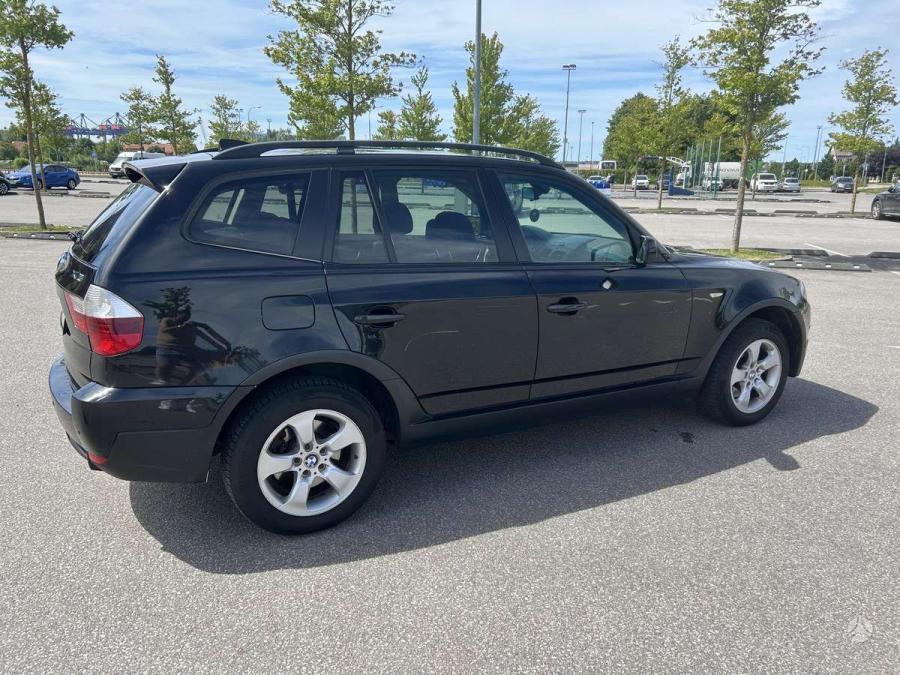 Melns BMW X3 2008 Klaipėda, ar dzinēja tilpumu 3.00 L un nobraukumu 293 tūkst. km par 4500 €, foto 4 vietnē AUTOMOTO.COM.LV