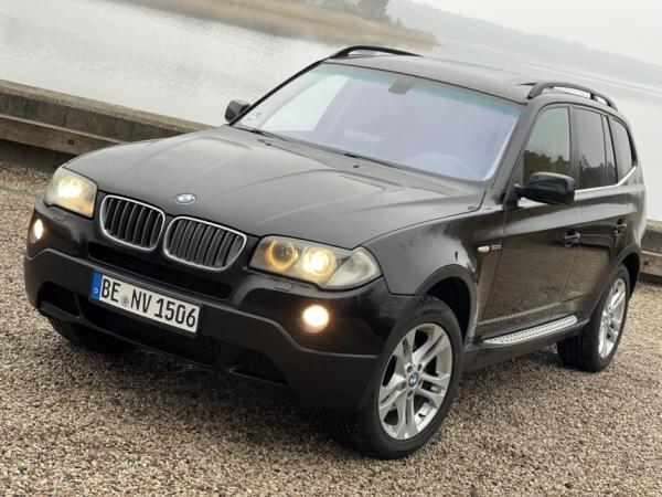 Black BMW X3 2008 in Riga, with an engine capacity of 3.00 L and mileage of 265 thousand km for 6350 €, photo 1 on AUTOMOTO.COM.LV