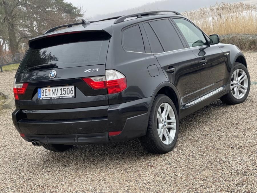 Black BMW X3 2008 in Riga, with an engine capacity of 3.00 L and mileage of 265 thousand km for 6350 €, photo 6 on AUTOMOTO.COM.LV