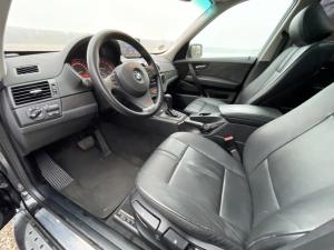 Black BMW X3 2008 in Riga, with an engine capacity of 3.00 L and mileage of 265 thousand km for 6350 €, photo 9 on AUTOMOTO.COM.LV