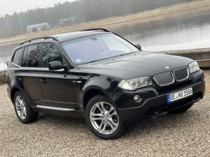 Black BMW X3 2008 in Riga, with an engine capacity of 3.00 L and mileage of 265 thousand km for 6350 €, photo 12 on AUTOMOTO.COM.LV