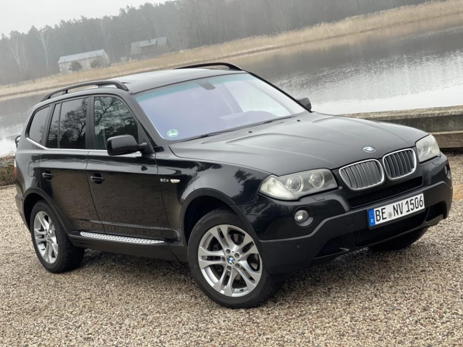 Black BMW X3 2008 in Riga, with an engine capacity of 3.00 L and mileage of 265 thousand km for 6350 €, photo 12 on AUTOMOTO.COM.LV