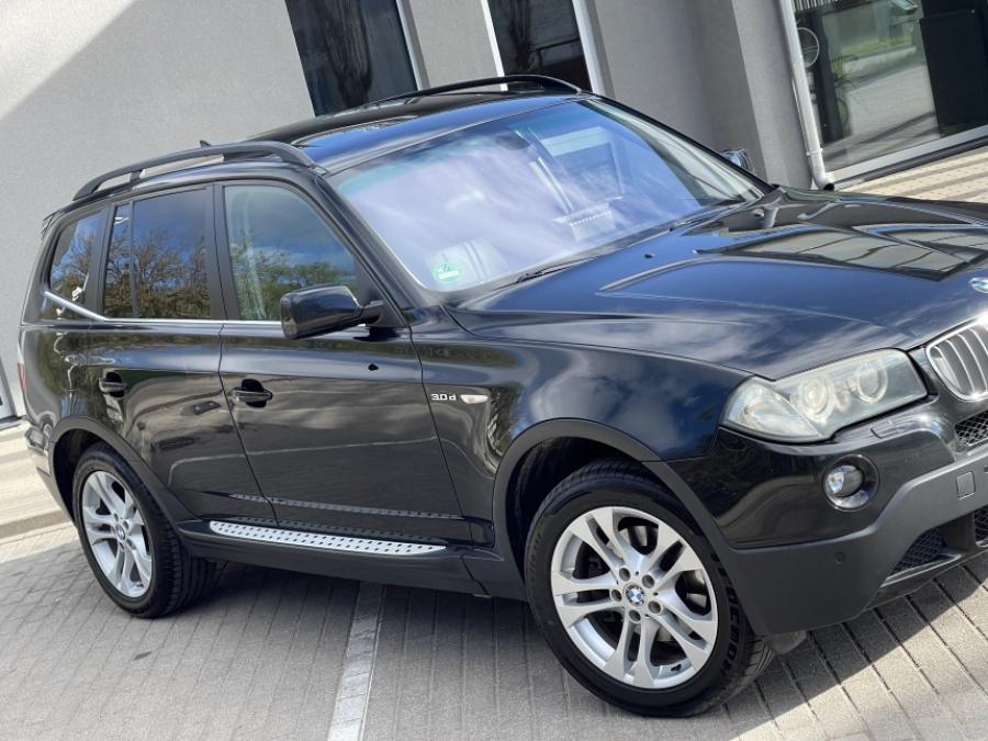 Black BMW X3 2008 in Riga, with an engine capacity of 3.00 L and mileage of 265 thousand km for 6350 €, photo 14 on AUTOMOTO.COM.LV