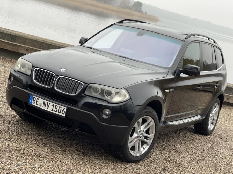 Black BMW X3 2008 in Riga, with an engine capacity of 3.00 L and mileage of 265 thousand km for 6350 €, photo 16 on AUTOMOTO.COM.LV
