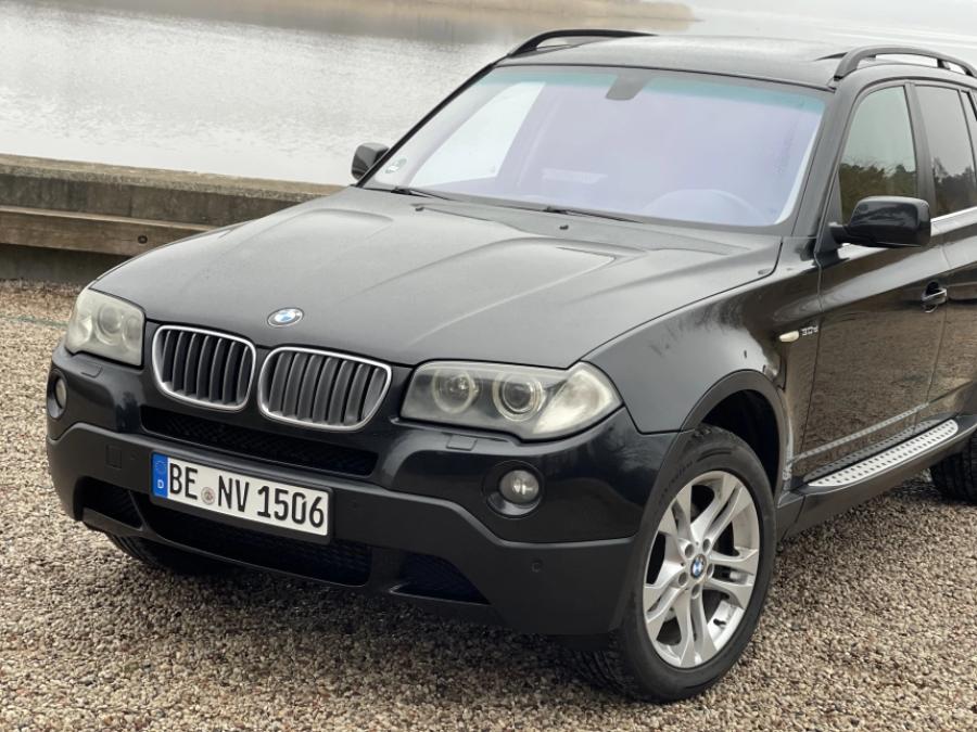 Black BMW X3 2008 in Riga, with an engine capacity of 3.00 L and mileage of 265 thousand km for 6350 €, photo 17 on AUTOMOTO.COM.LV