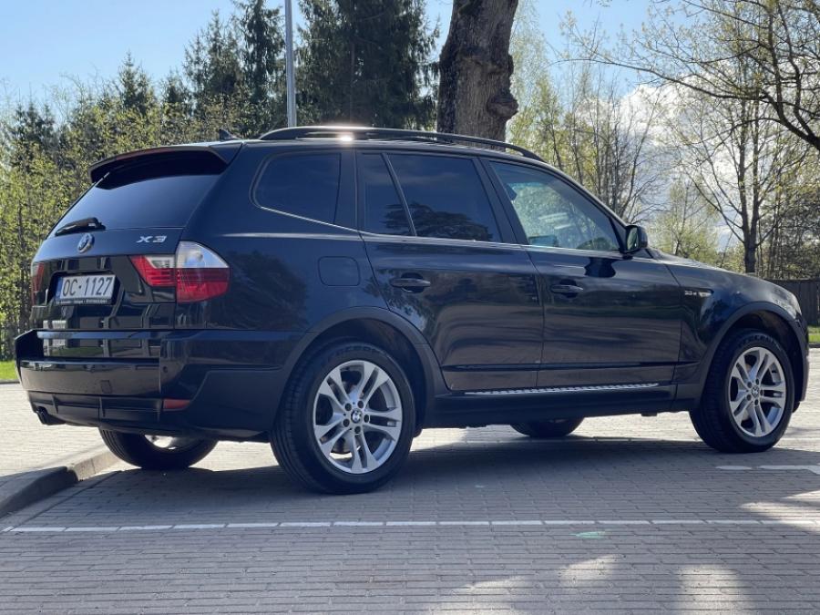 Black BMW X3 2008 in Riga, with an engine capacity of 3.00 L and mileage of 265 thousand km for 6350 €, photo 18 on AUTOMOTO.COM.LV