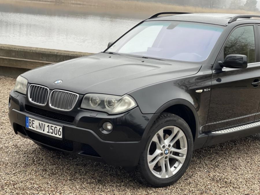 Black BMW X3 2008 in Riga, with an engine capacity of 3.00 L and mileage of 265 thousand km for 6350 €, photo 19 on AUTOMOTO.COM.LV