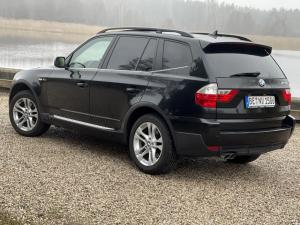 Black BMW X3 2008 in Riga, with an engine capacity of 3.00 L and mileage of 265 thousand km for 6350 €, photo 30 on AUTOMOTO.COM.LV