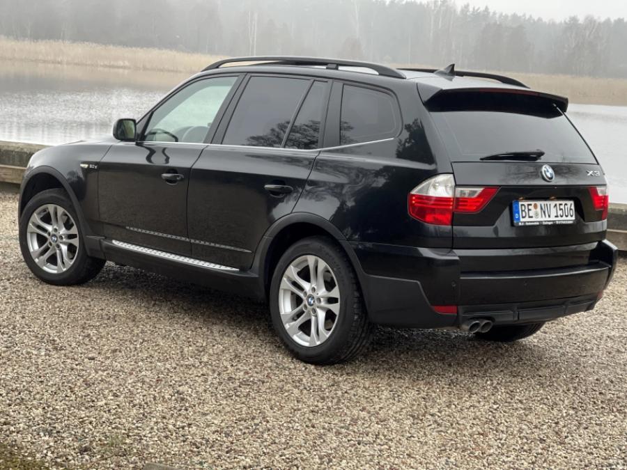 Black BMW X3 2008 in Riga, with an engine capacity of 3.00 L and mileage of 265 thousand km for 6350 €, photo 30 on AUTOMOTO.COM.LV